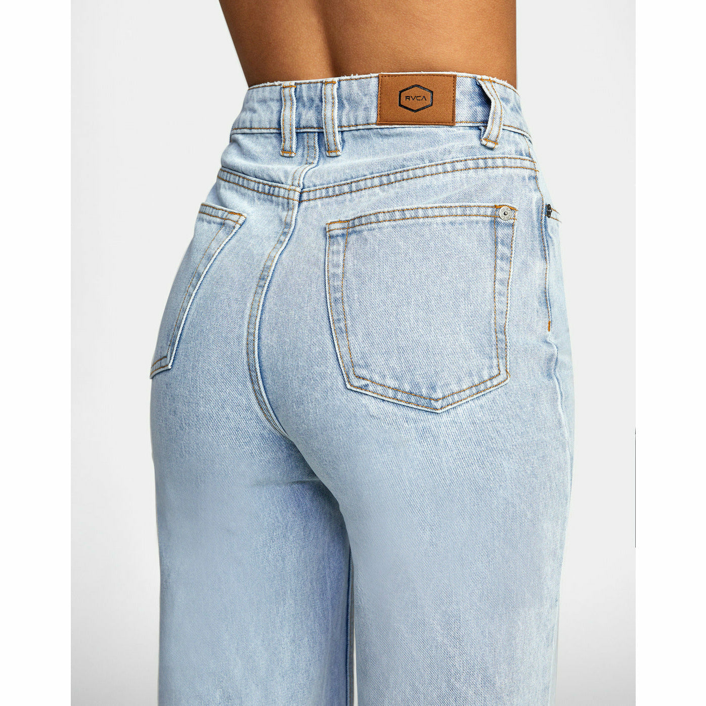 RVCA Coco Wide Leg Denim Jeans - Light Vintage Wash – Hiatus Store